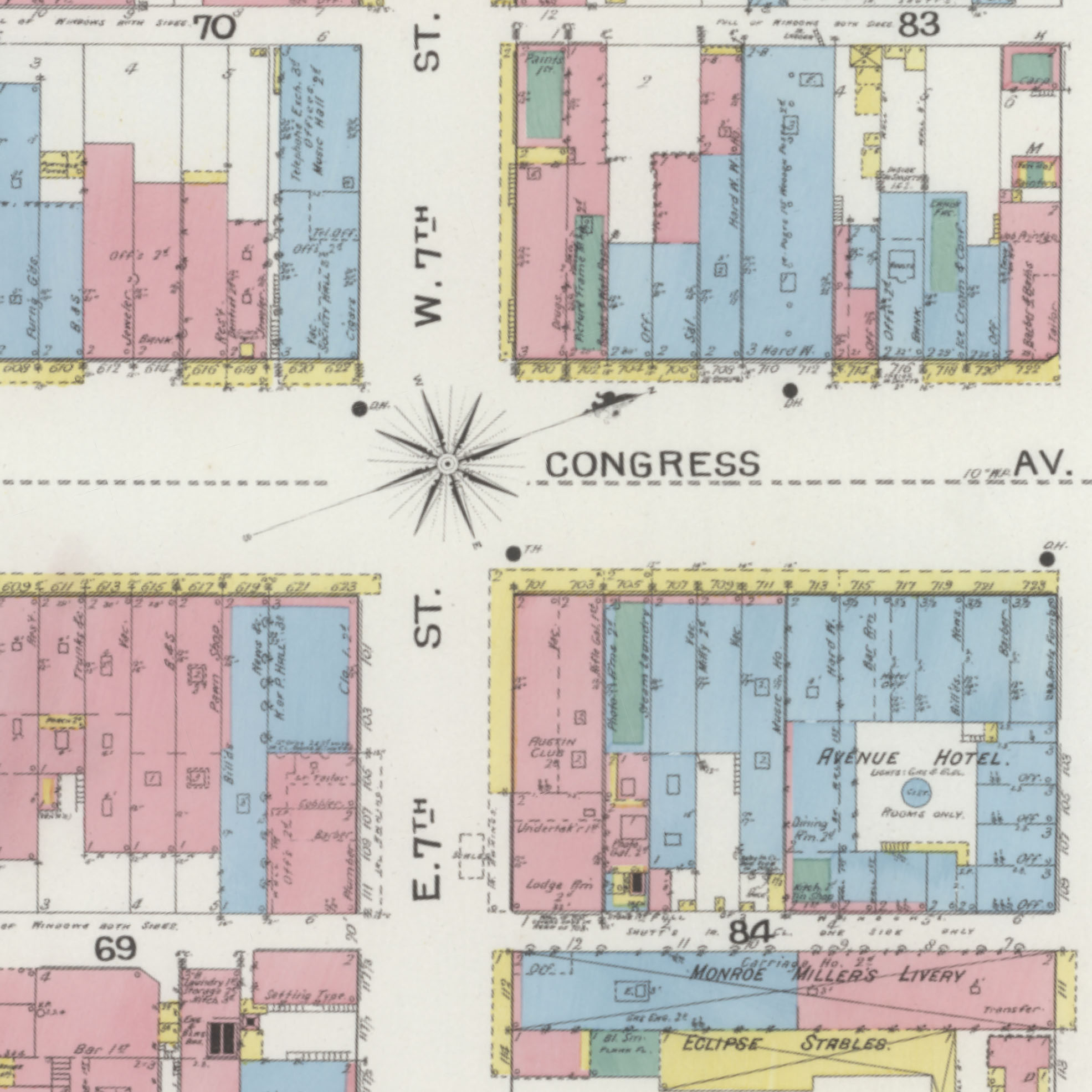 Old Maps of Austin, TX: 1800 - 1900, exclusive